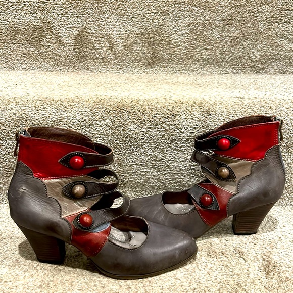 Spring Step | Shoes | Spring Step Lartiste Sz 38 Fluevog Inspired Three ...
